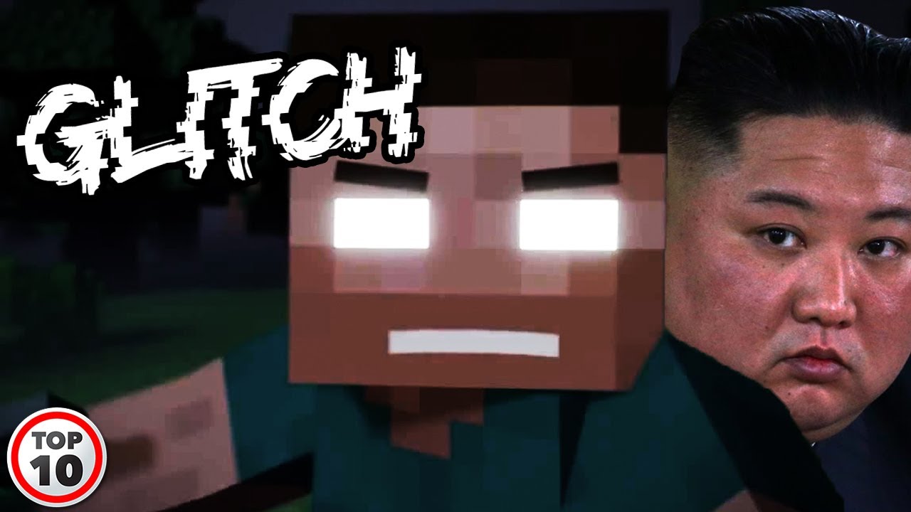 Top 10 Scary Minecraft Glitches - YouTube