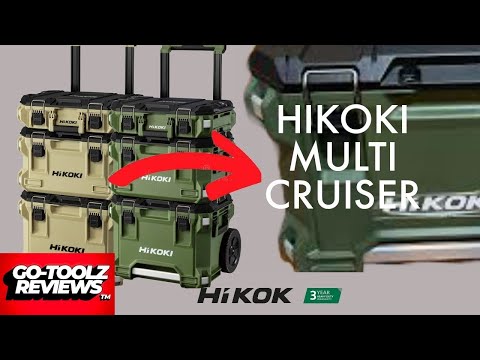 NEW! 🔥modular tool box storage from Hikoki Multi Cruiser Modular Tool ...
