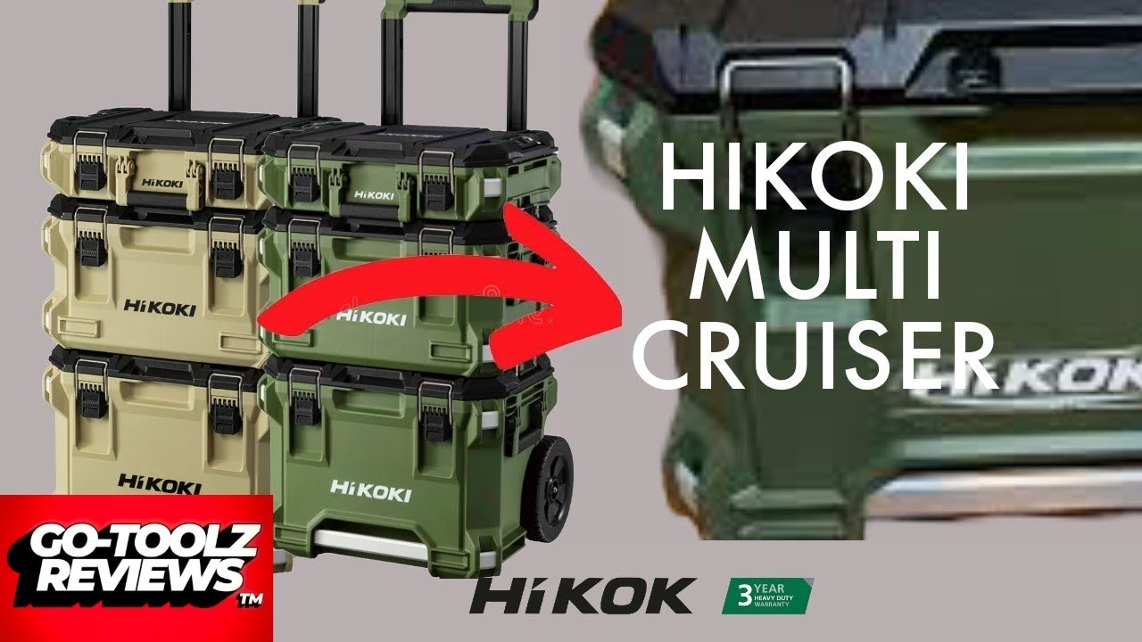 NEW! 🔥Hikoki Multi Cruiser Modular Tool Box Storage System.🔥 LOOK OUT ...