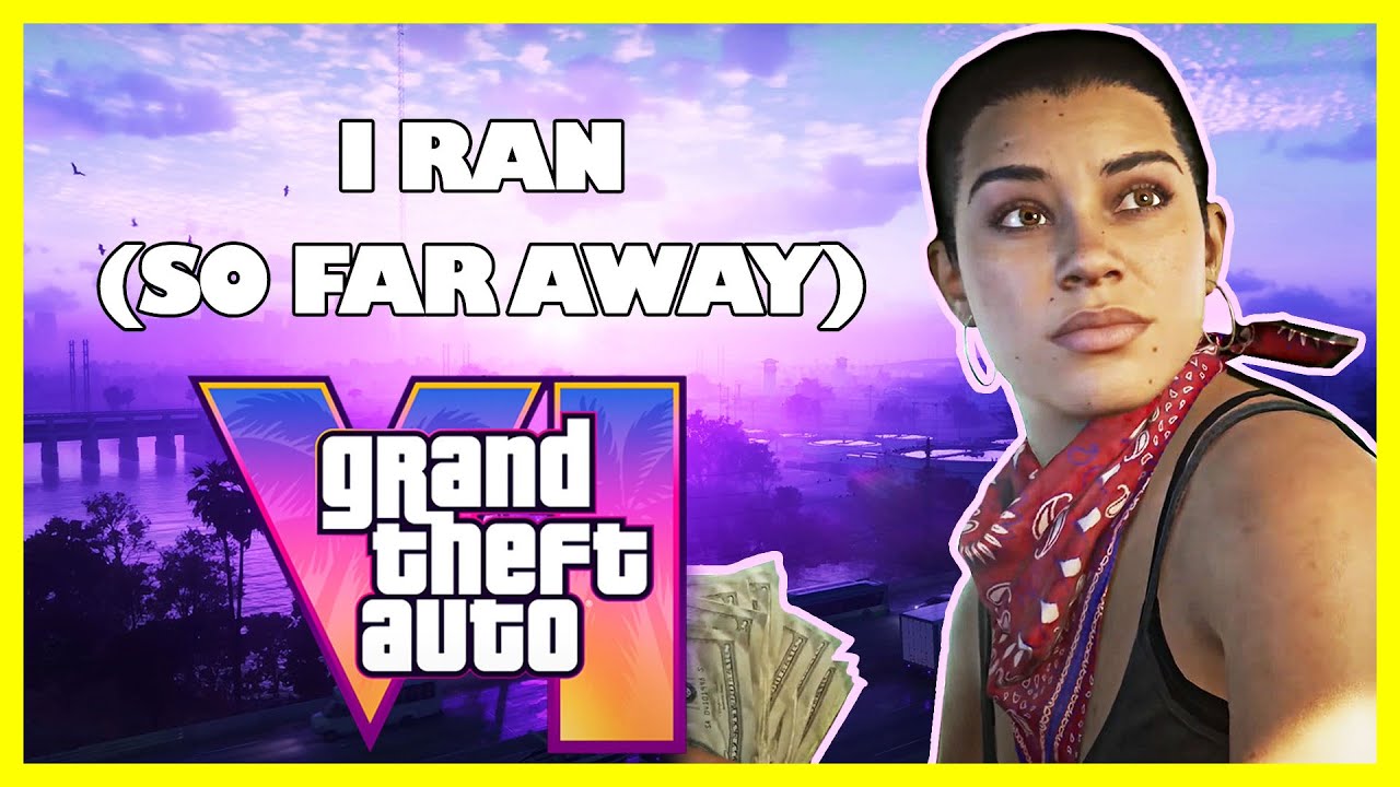 GTA VI Trailer but it's the song "I ran (So Far Away)" - YouTube