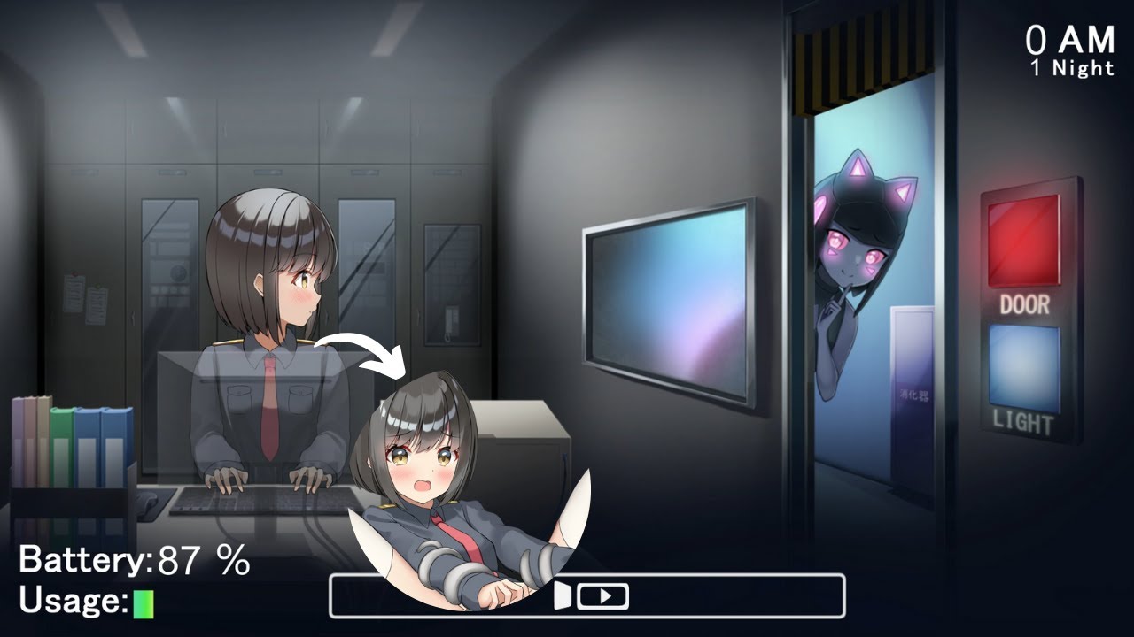 Five Nights at Monsters…? 【Fivey Nights! 】Game play - YouTube