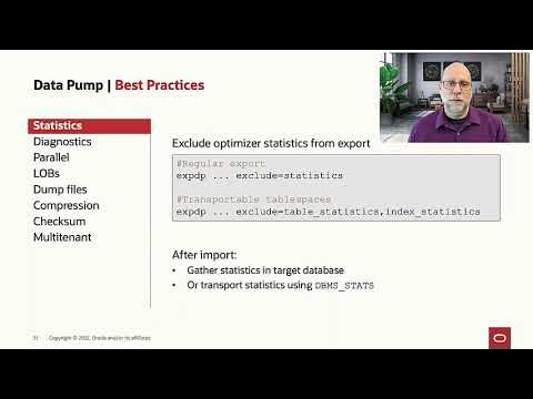 Best Practices for Oracle Data Pump - part 1 - YouTube
