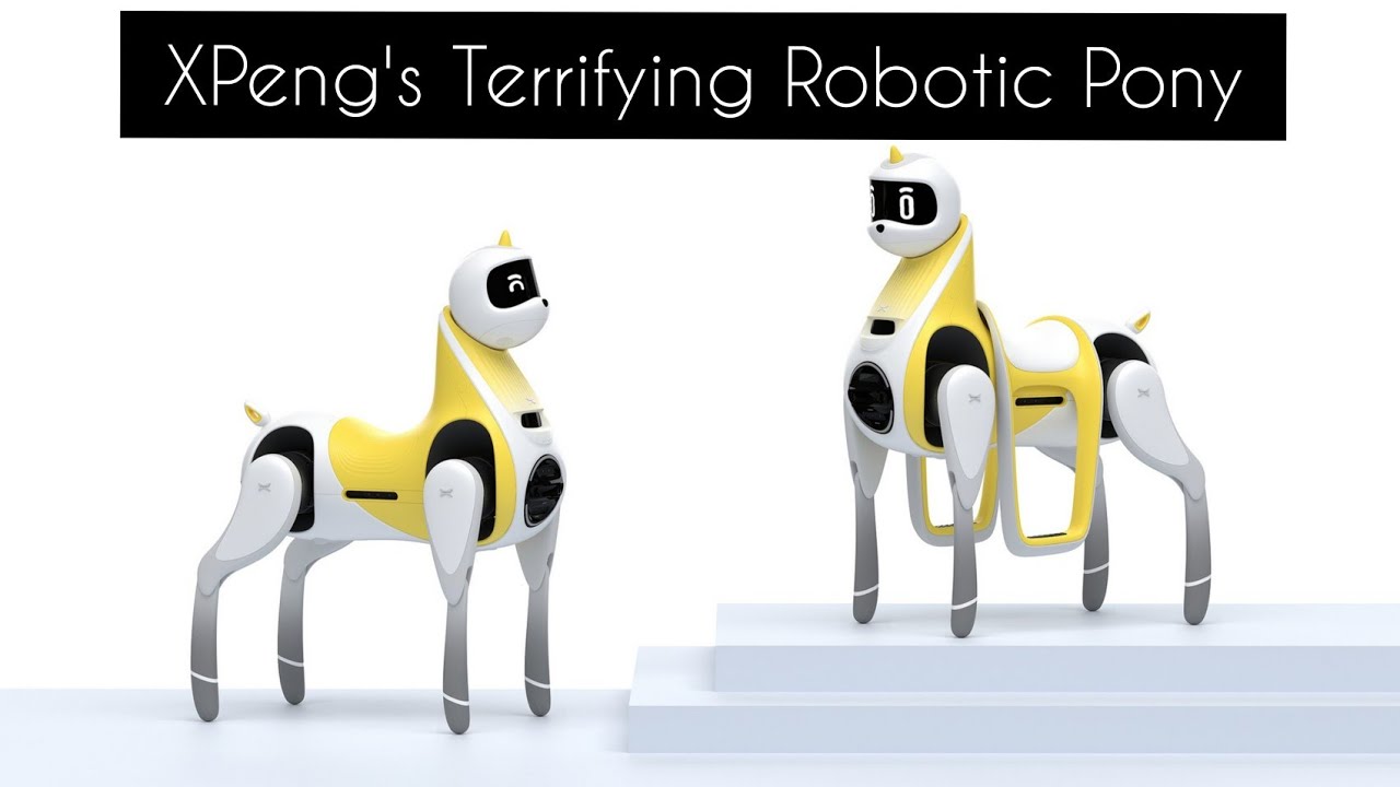 XPeng's Terrifying Robotic Pony | First Look - YouTube