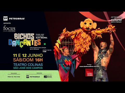 Focus Cia de Dança | Bichos Dançantes no Teatro Colinas, SJ dos Campos