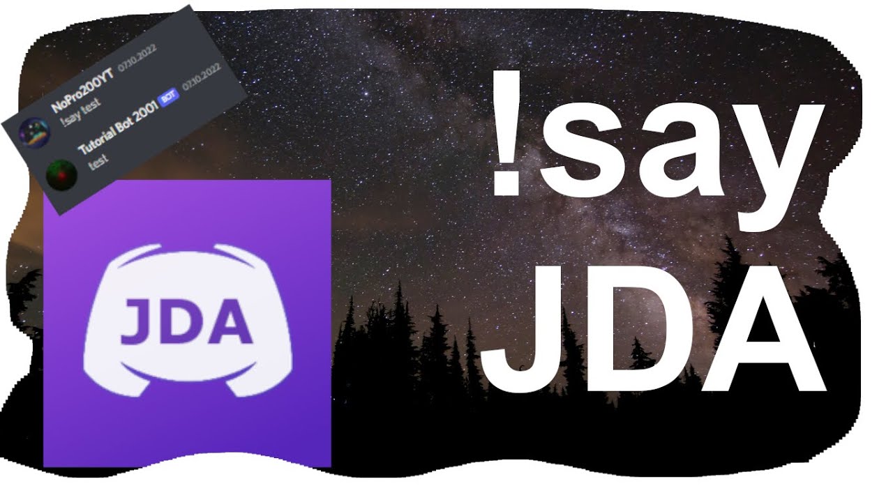 Say Command Und Bot Erstellen Jda Java Nopro200 Youtube