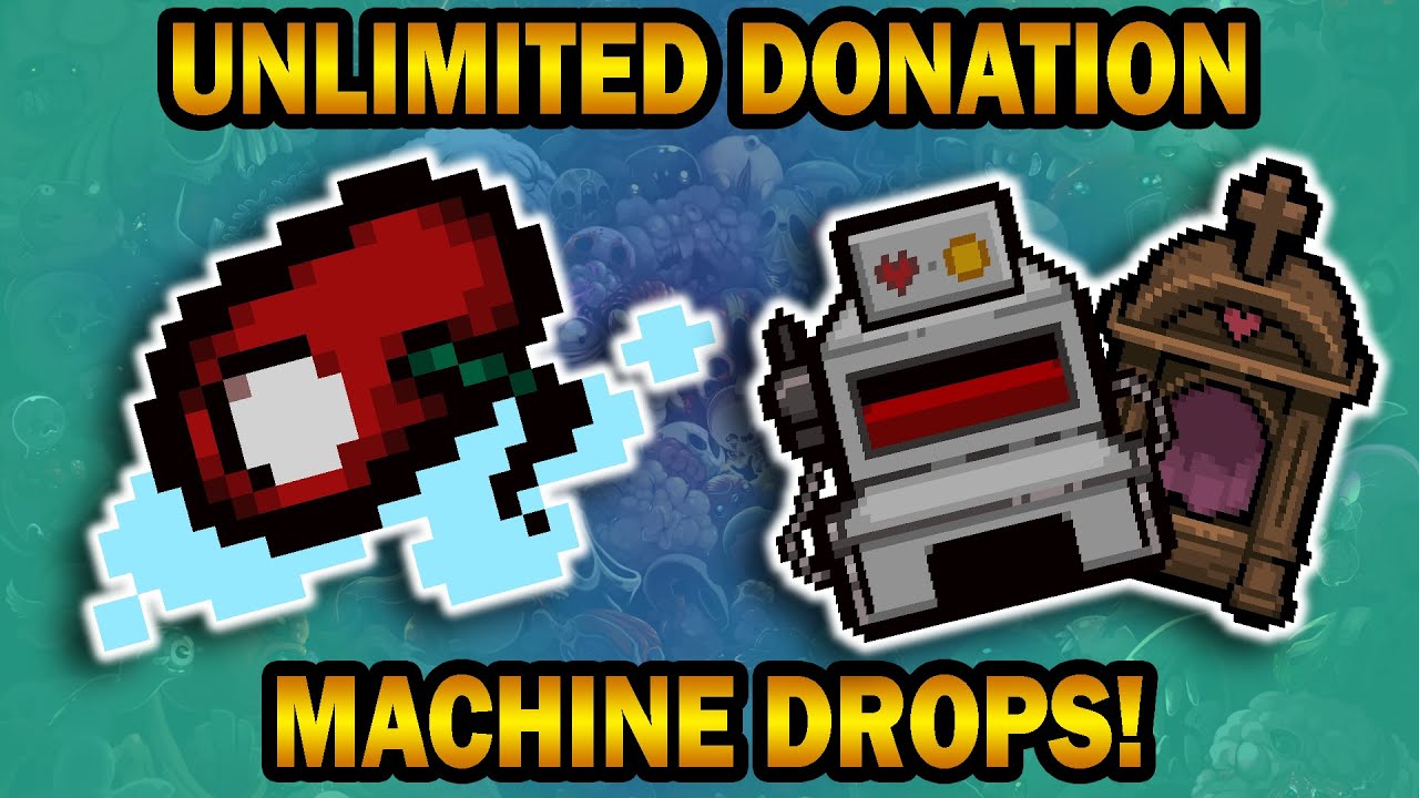 UNLIMITED DONATION MACHINE DROPS WITH M80! - YouTube