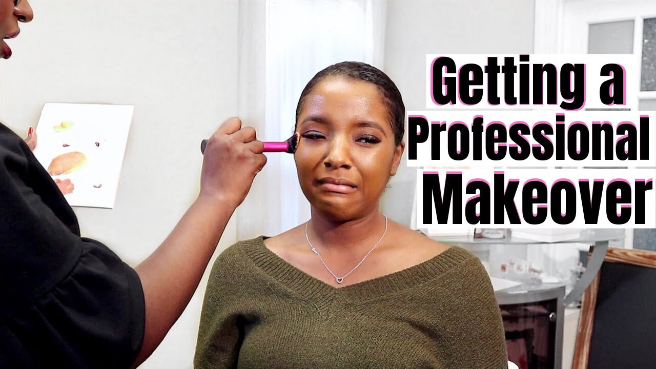 A Real Makeup Artist Does My Makeup! - YouTube