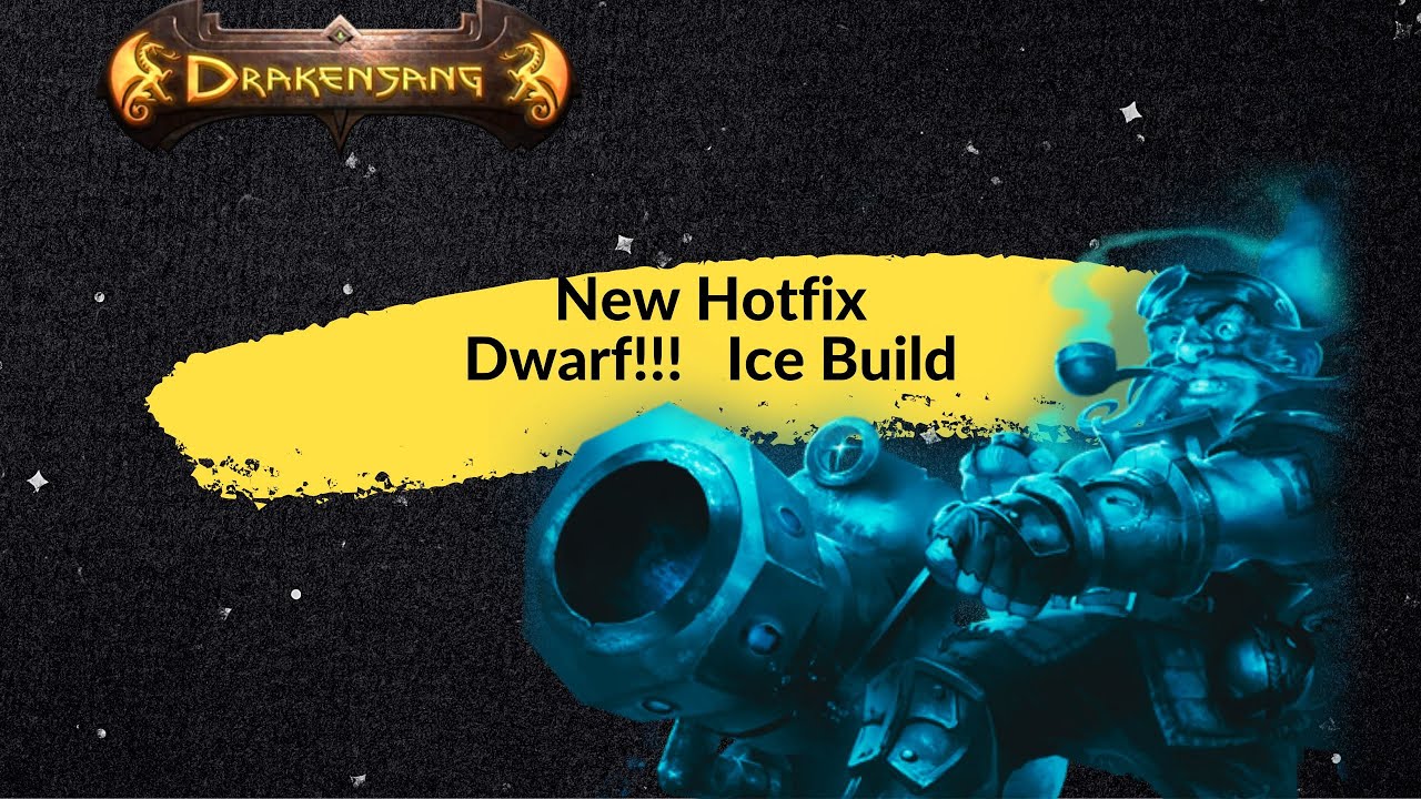 Drakensang Online: Dwarf New Hotfix Blue Turret Ice Build - YouTube