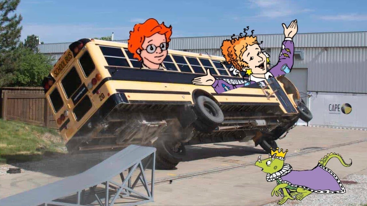 The Magic School Bus gets Crash Tested - YouTube