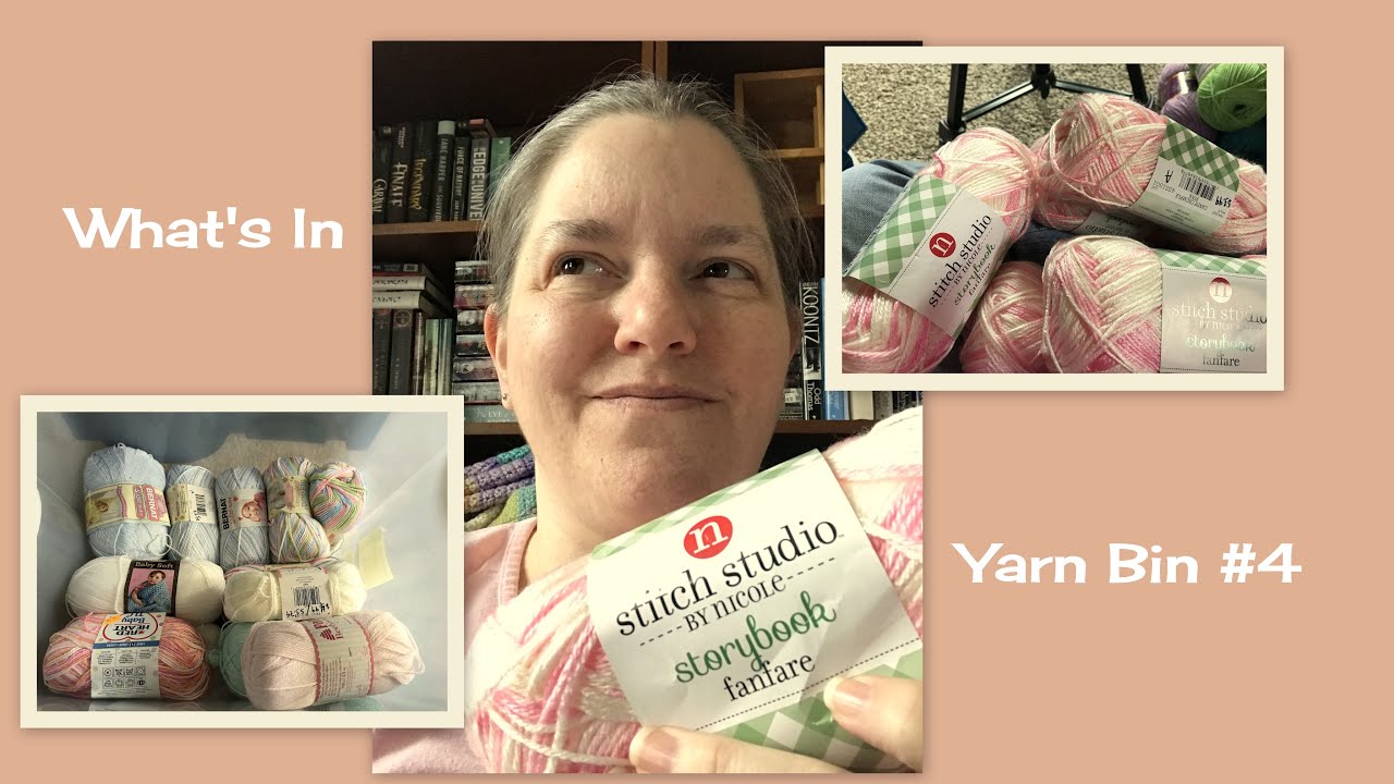 What's in Yarn Bin Number 4? Baby Yarn!! // Yarn Stash - YouTube