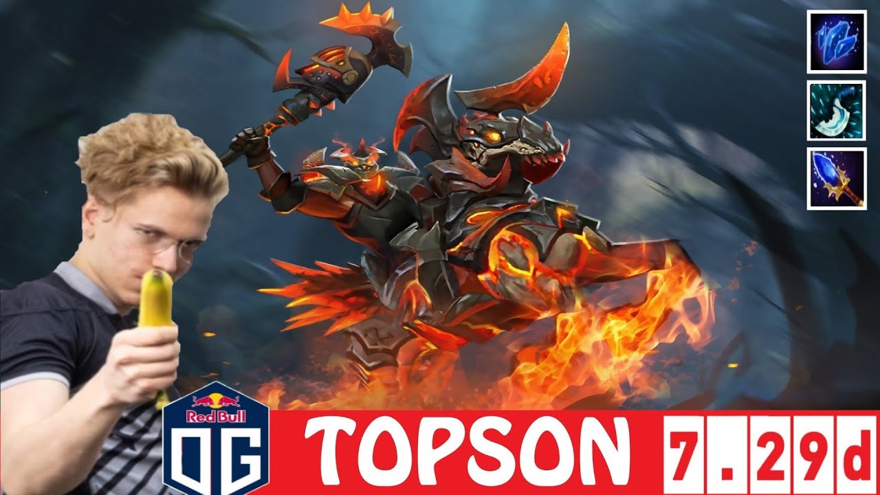 [DOTA 2] OG.TOPSON the CHAOS KNIGHT [OFFLANE] [7.29D] - YouTube