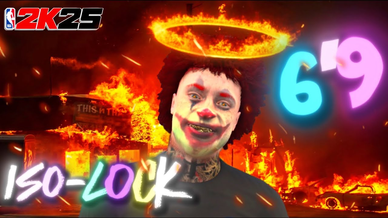 My 6'9 ISO LOCK is the ULTIMATE COMP LOCK BUILD in NBA 2K25 - YouTube