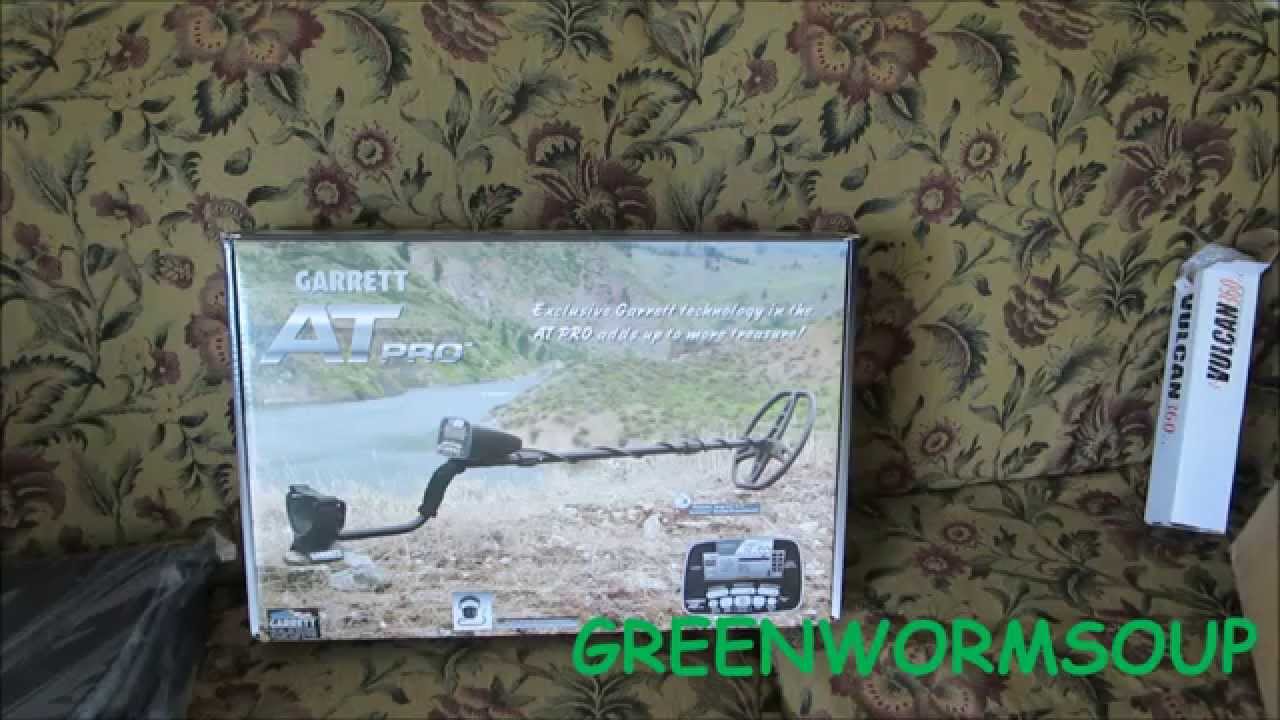 GARRETT AT PRO METAL DETECTOR UNBOXING - YouTube