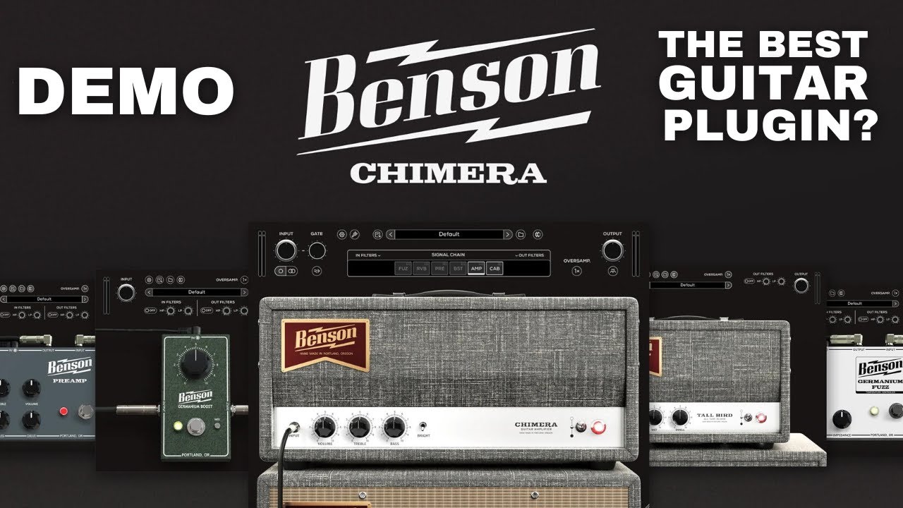 This Guitar Amp Plugin Blew My Mind! | Mixwave Benson Chimera Collection Demo - YouTube