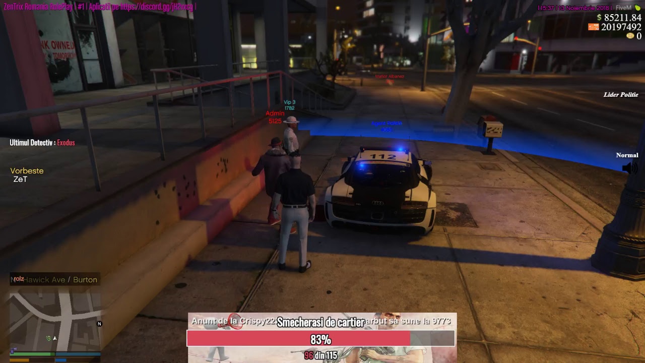 FiveM Roleplay Lider Politie-Tickete si alte nebunii - YouTube