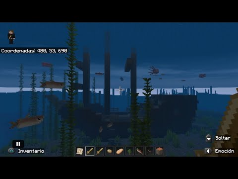 Semilla Minecraft con "Mar Inmenso Barco Undido é Islas" - YouTube