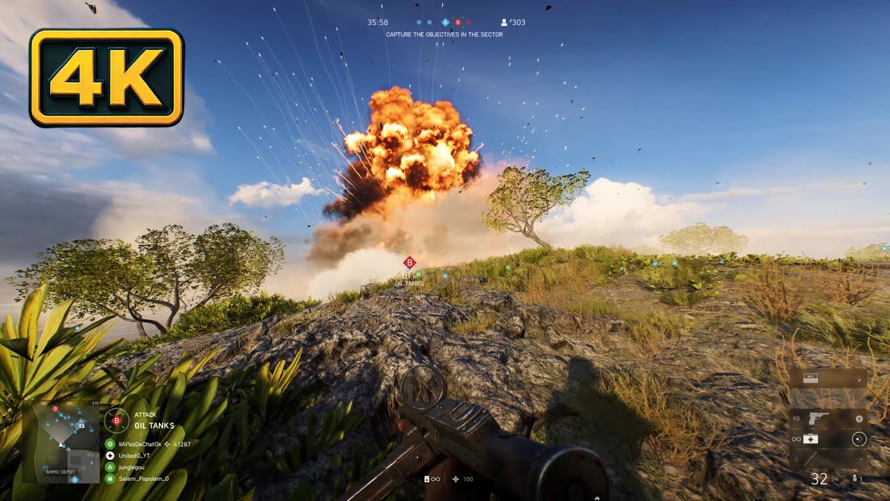 Battlefield 5 Multiplayer Gameplay 4K - YouTube