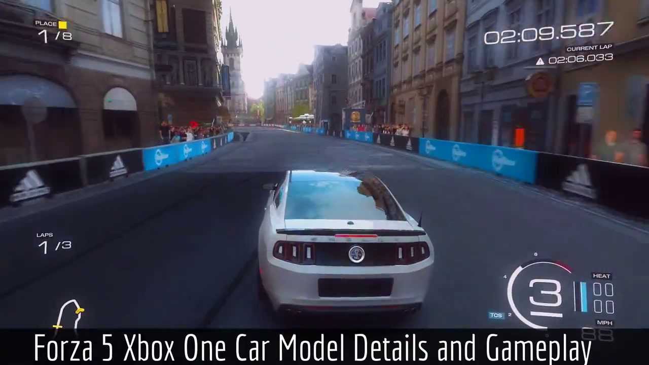 Forza 5 Xbox One Car Model Details and Gameplay - YouTube