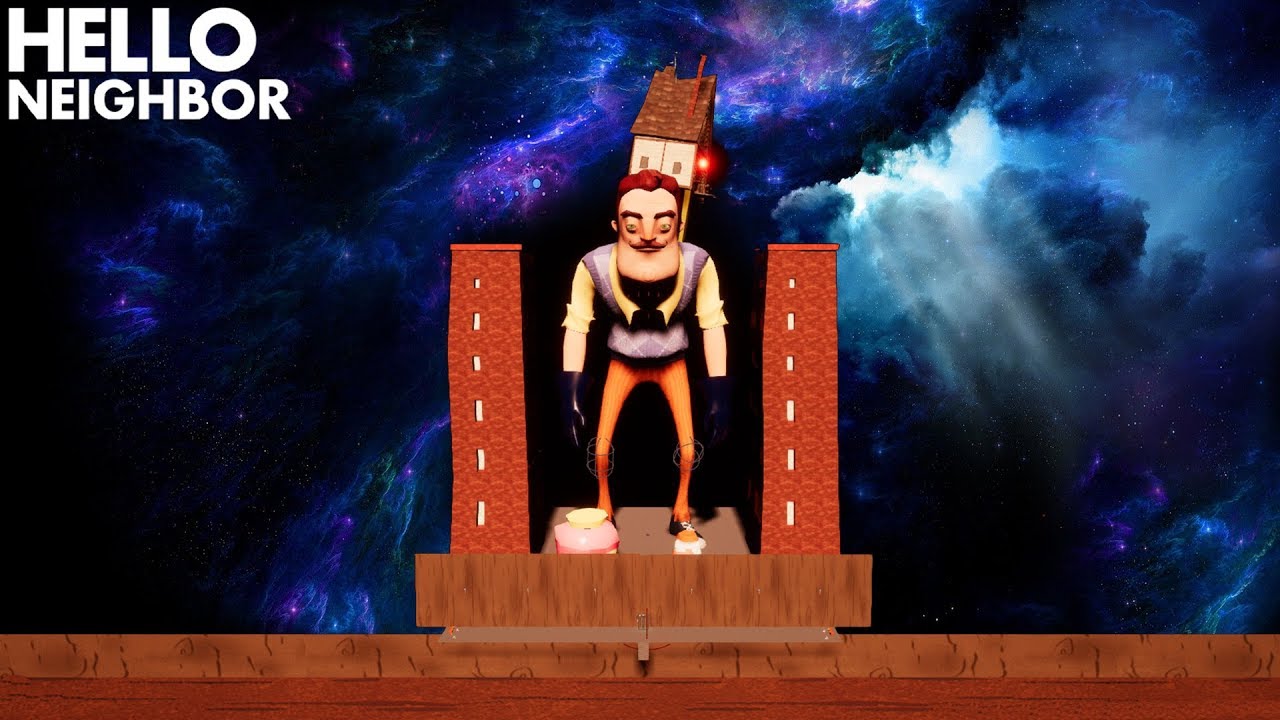 Trapped In The GIANT NEIGHBOR’S BASEMENT!!!| Hello Neighbor (Mods ...