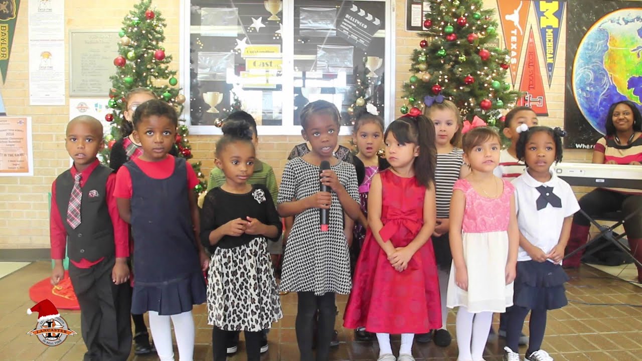 Lancaster ISD: 2015 Pleasant Run Elementary Holiday Card - YouTube