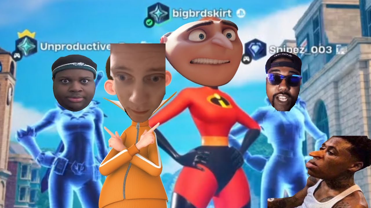 Fortnite and AI calling (Vector, EDP, Gru, Kanye East, Quadingus Dangle ...