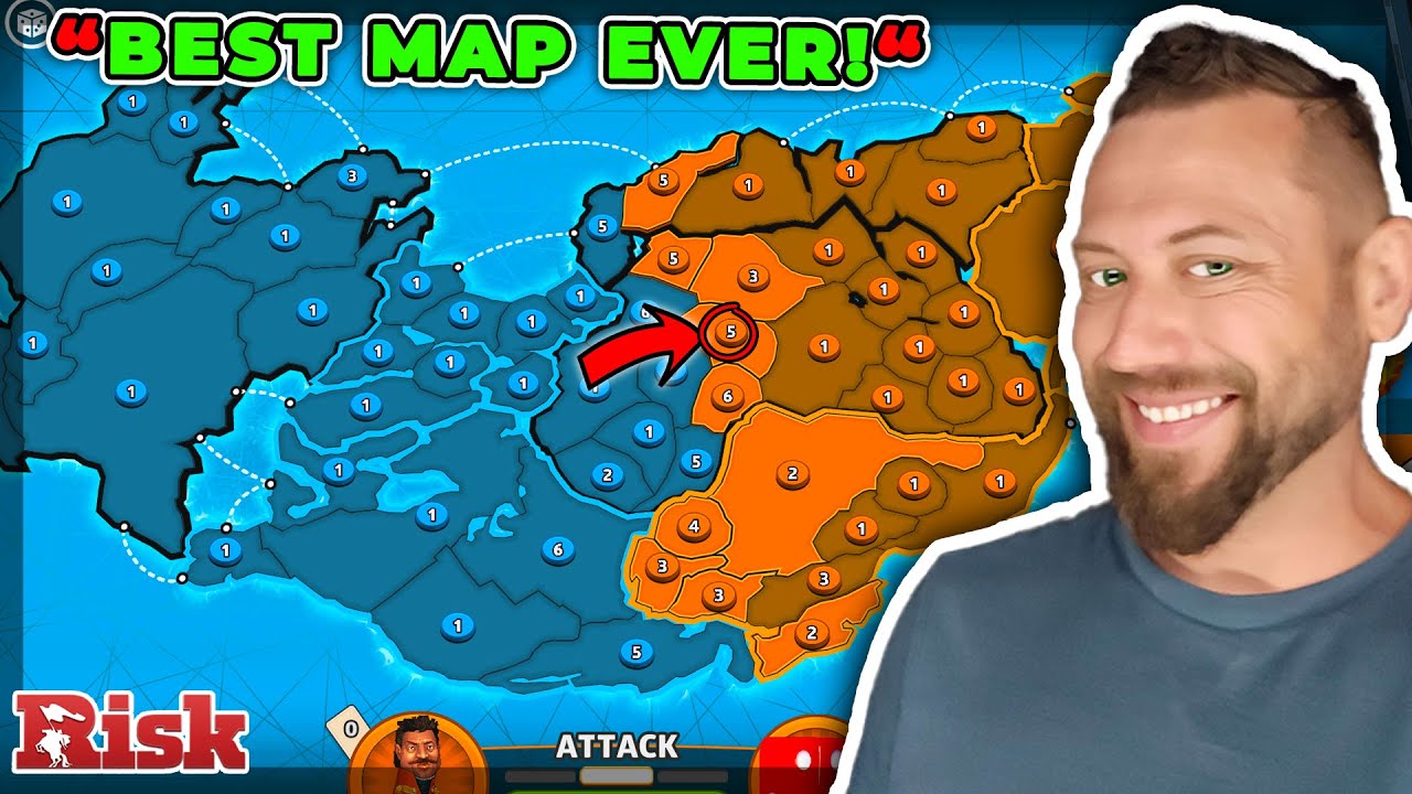 My Favourite Risk Map?! Map Master Mondays! - YouTube