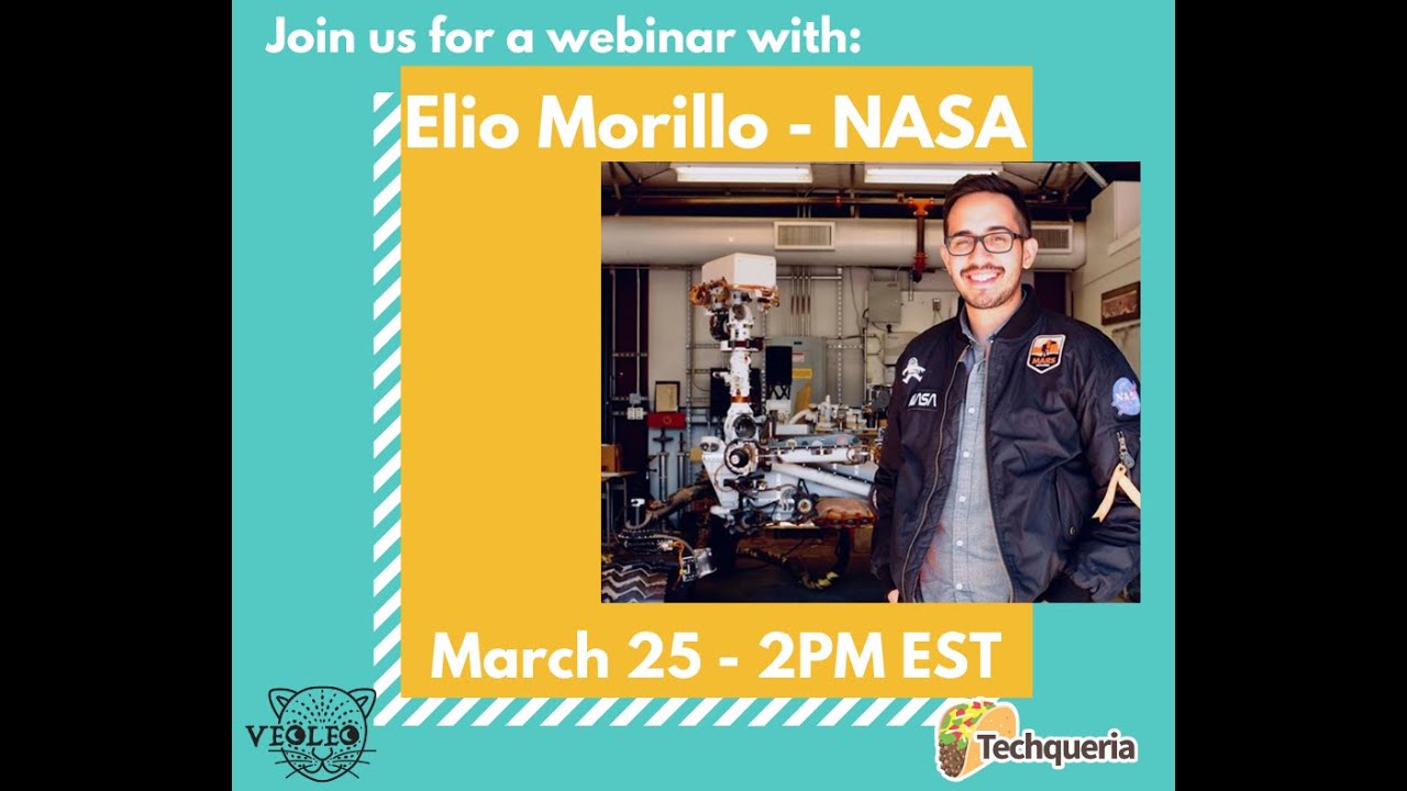 Chat with Elio Morillo from NASA's JPL and Mars 2020 Rover: Perseverance - YouTube