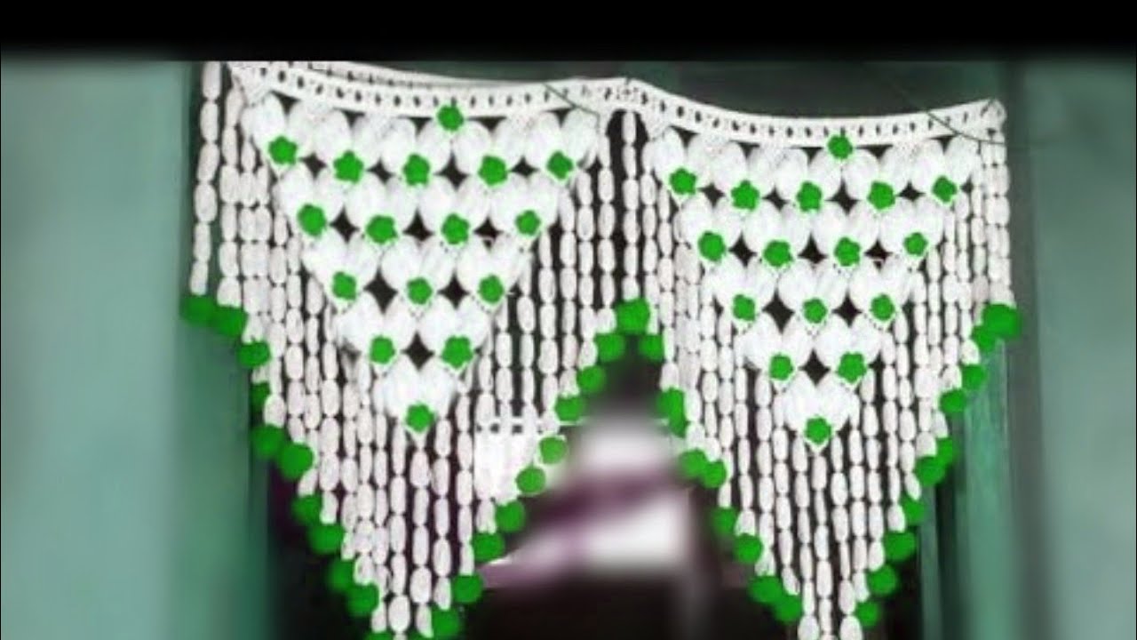 gate parda design| gate hanging| door hanging| toran design| woolen ...