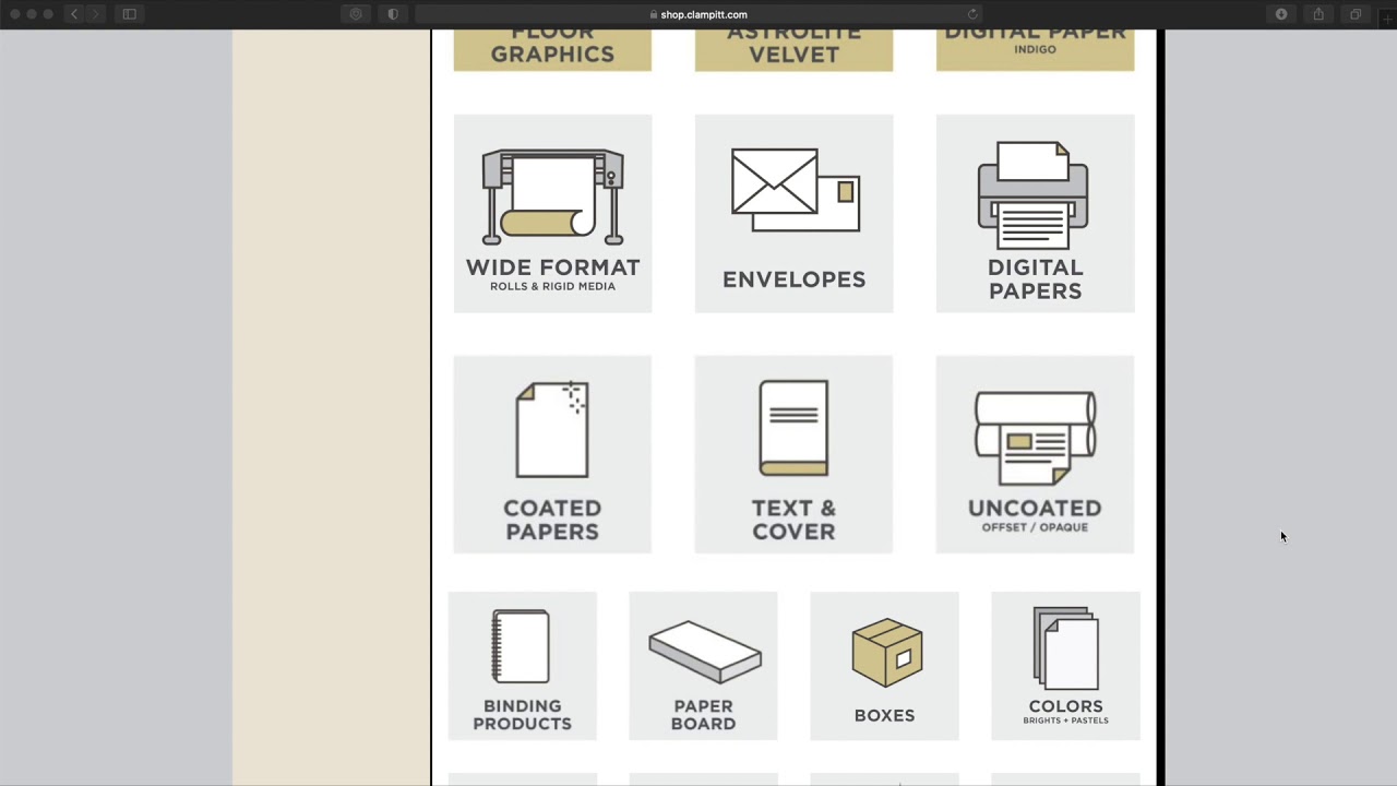 shop.clampitt.com Video Tutorial - YouTube