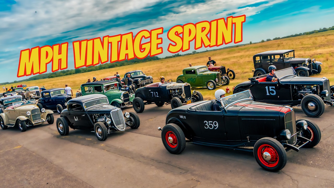 Legendary Hot Rod Lineup! Pure Vintage Racing! - YouTube