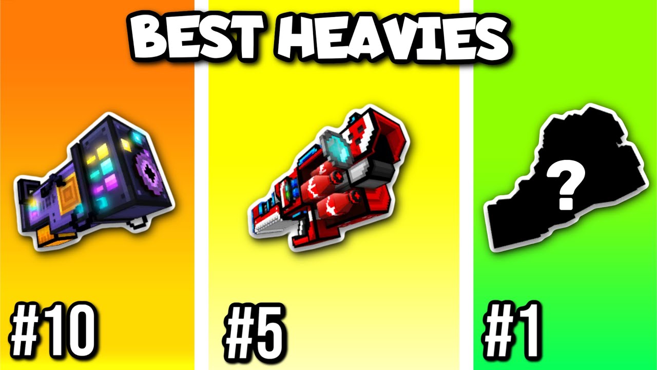Top 20 HEAVY WEAPONS in Pixel Gun 3D! [Jan 2024] - YouTube