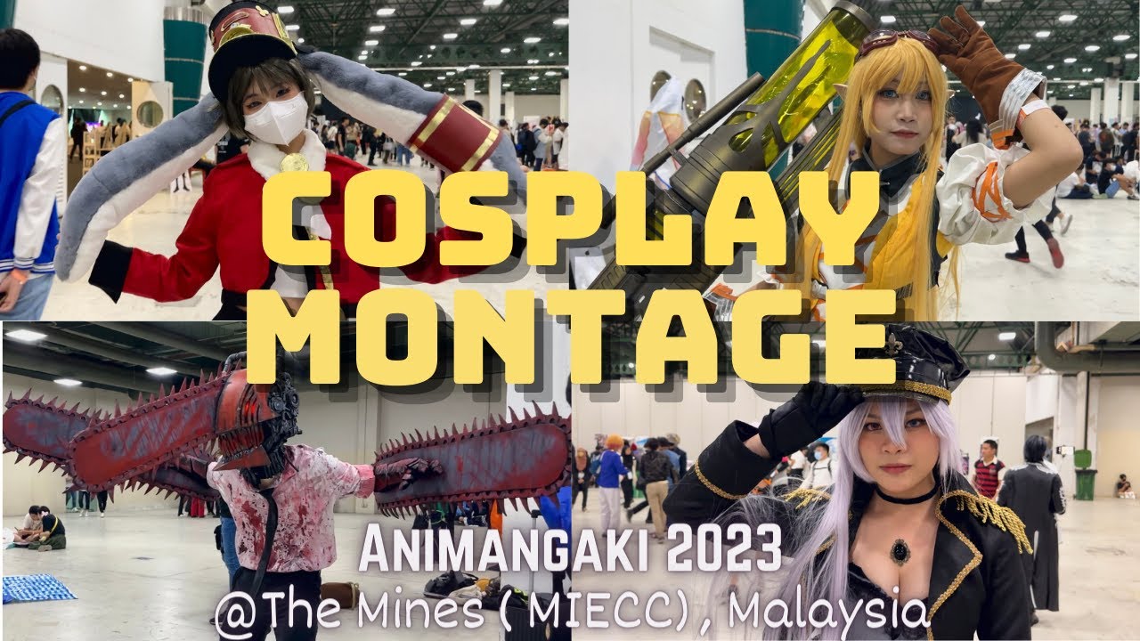 Animangaki 2023 Cosplay Music Video Cosplay Montage Highlights Anime ...