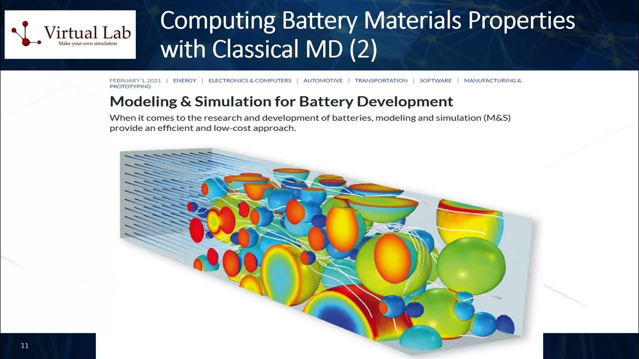 VIRTUAL LAB VIDEO BLOG SERIES: Discovery of Novel Battery Materials via ...