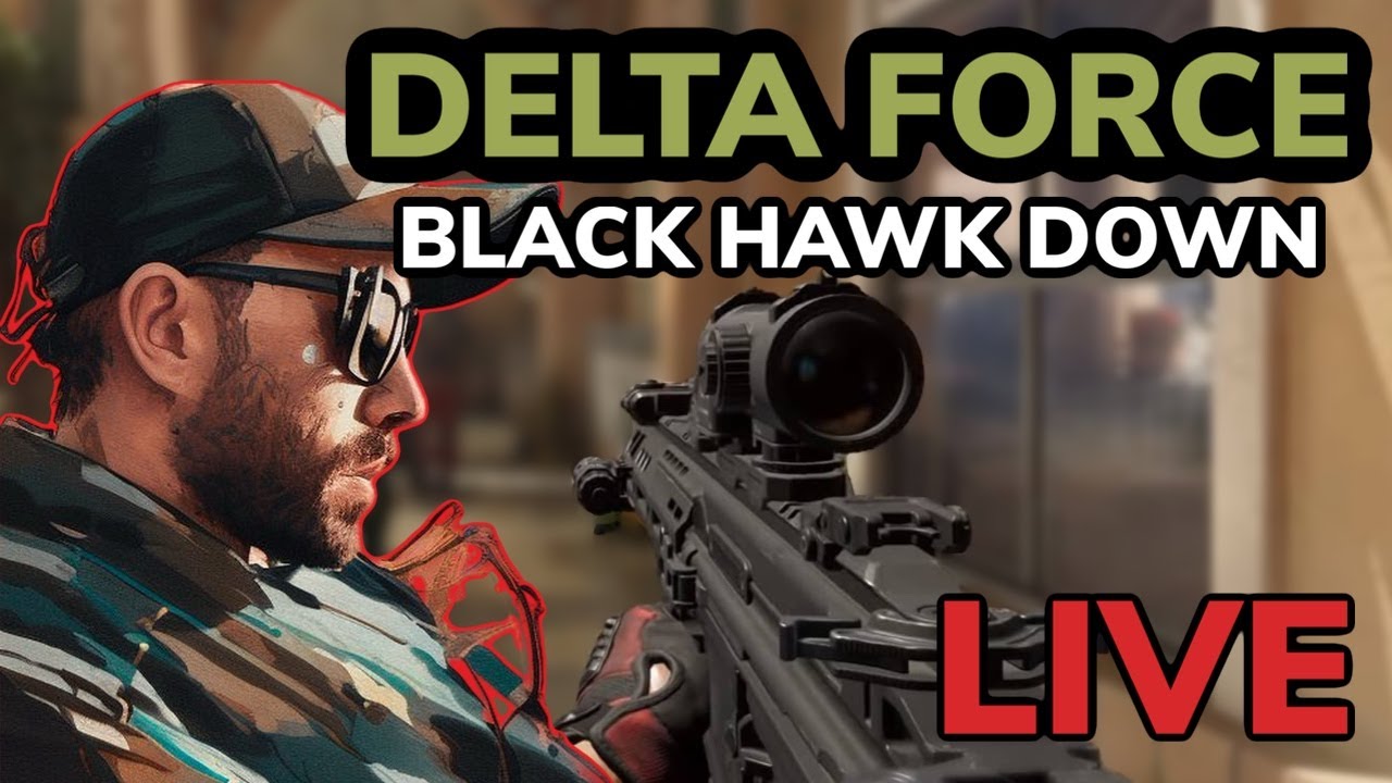 Black Hawk Down Co-Op Madness! Delta Force Hawk Ops LIVE with Friends ...