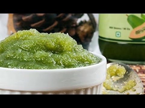 Raw Papaya meat tenderizer - YouTube