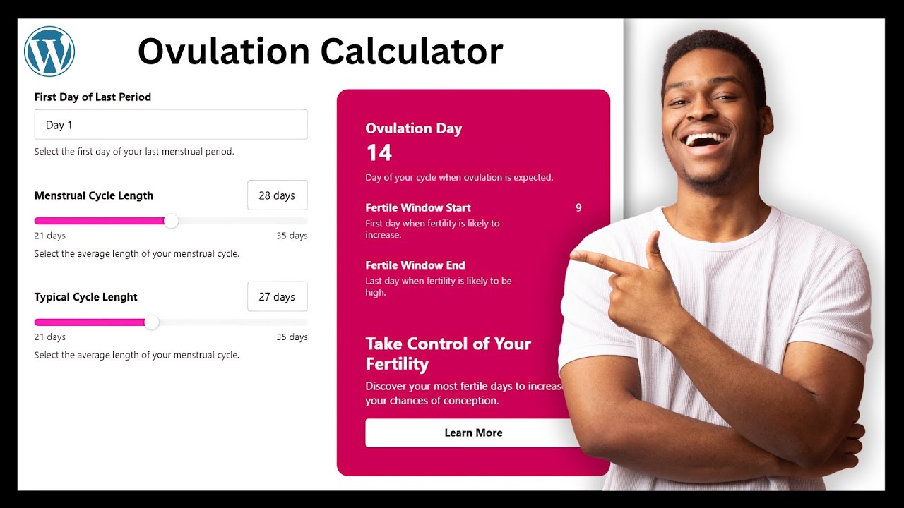 How to Create Ovulation Calculator in WordPress [QUICK GUIDE] - YouTube