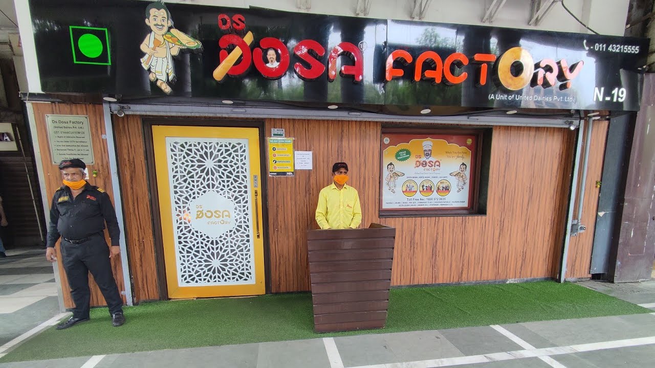 Authentic South Indian Restaurant - DS Dosa Factory, Connaught Place ...