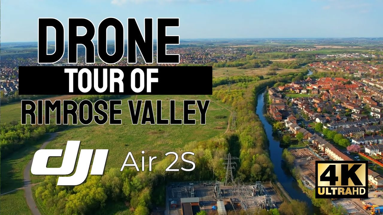 Drone Tour Of Rimrose Valley Nature Reserve & Leeds - Liverpool Canal ...