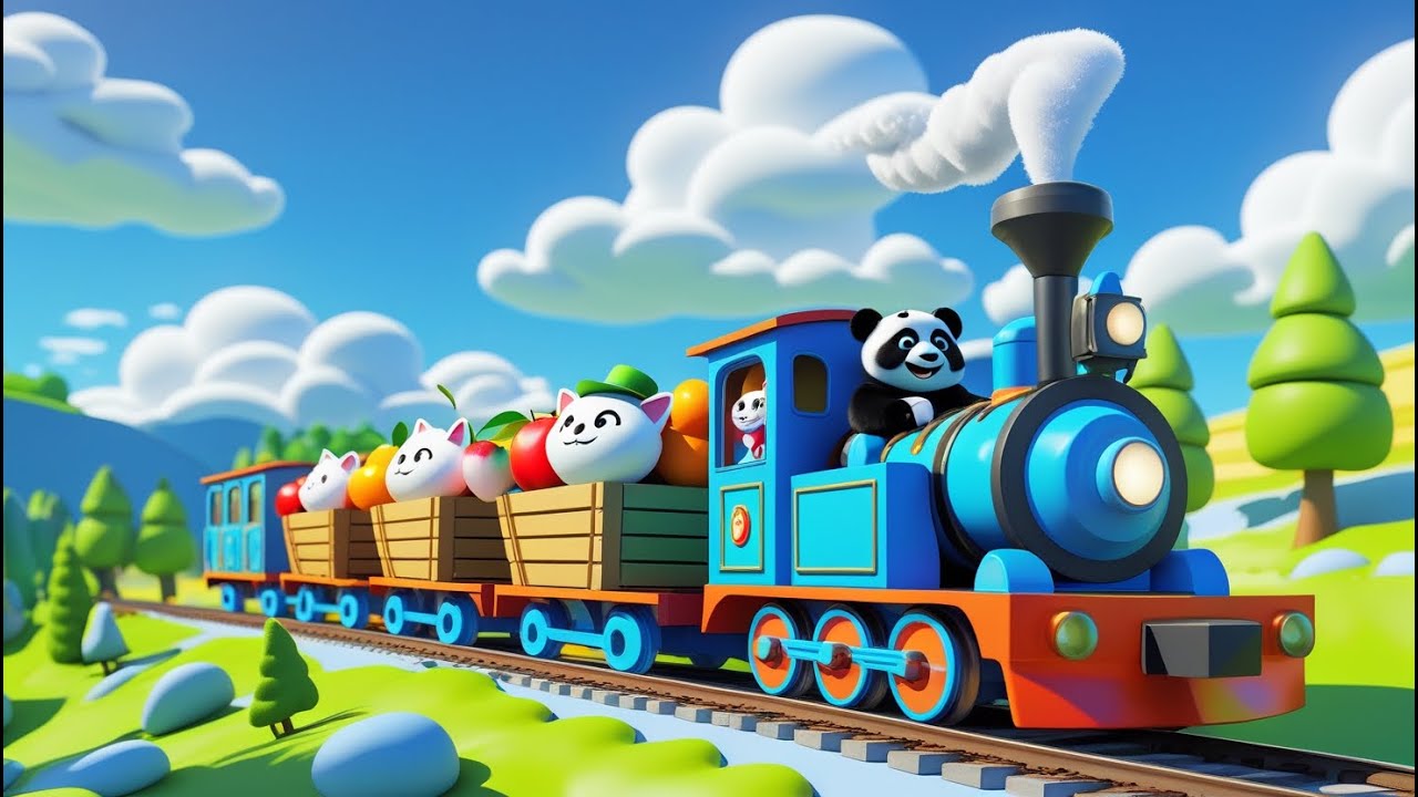 🚂 Magical Baby’s Train Adventure |Play & Learn Adventure for Kids🐾Fun ...