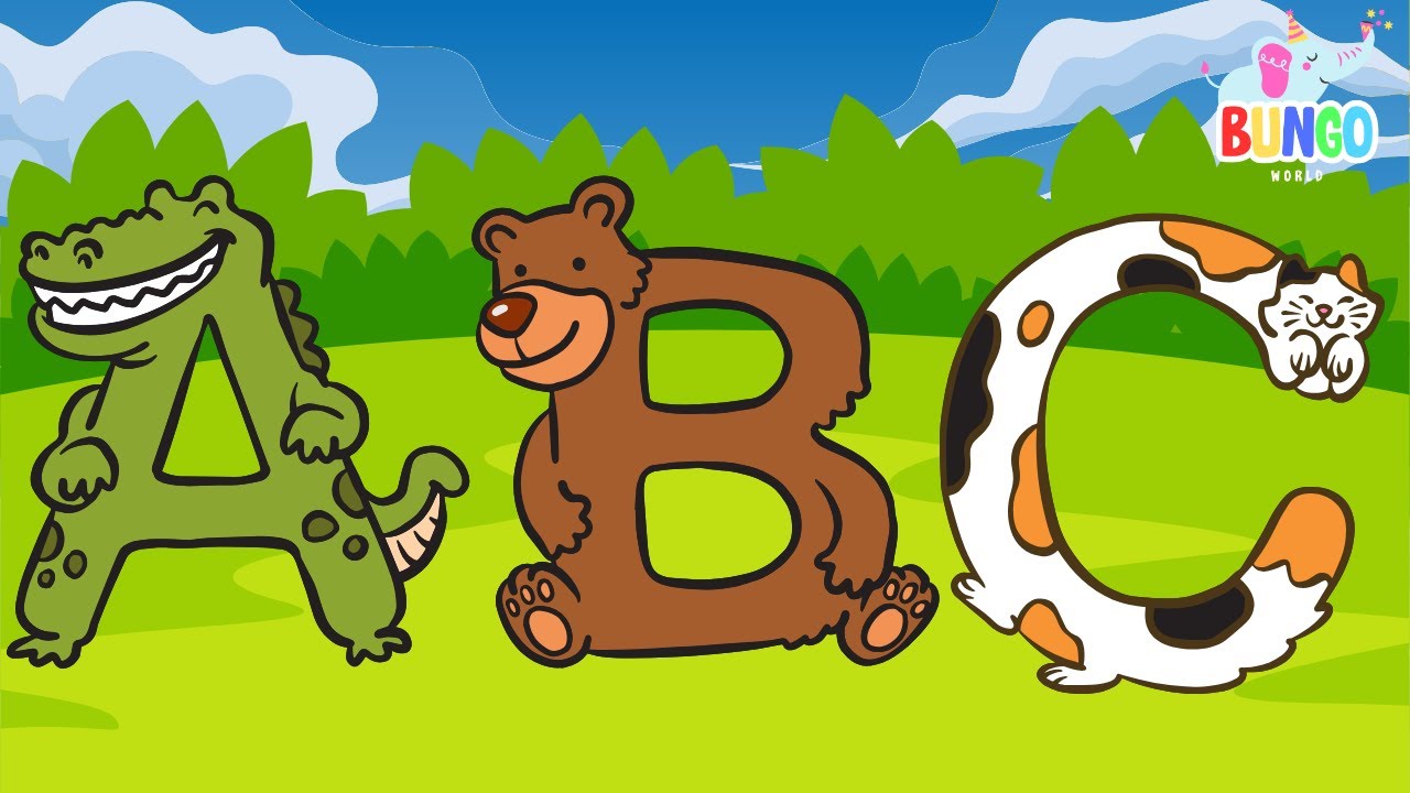 Phonics Animal Song | Learn ABC Alphabets with Animals | Animal Names ...