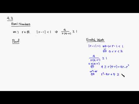 MTH500 4 3 Real Numbers - YouTube
