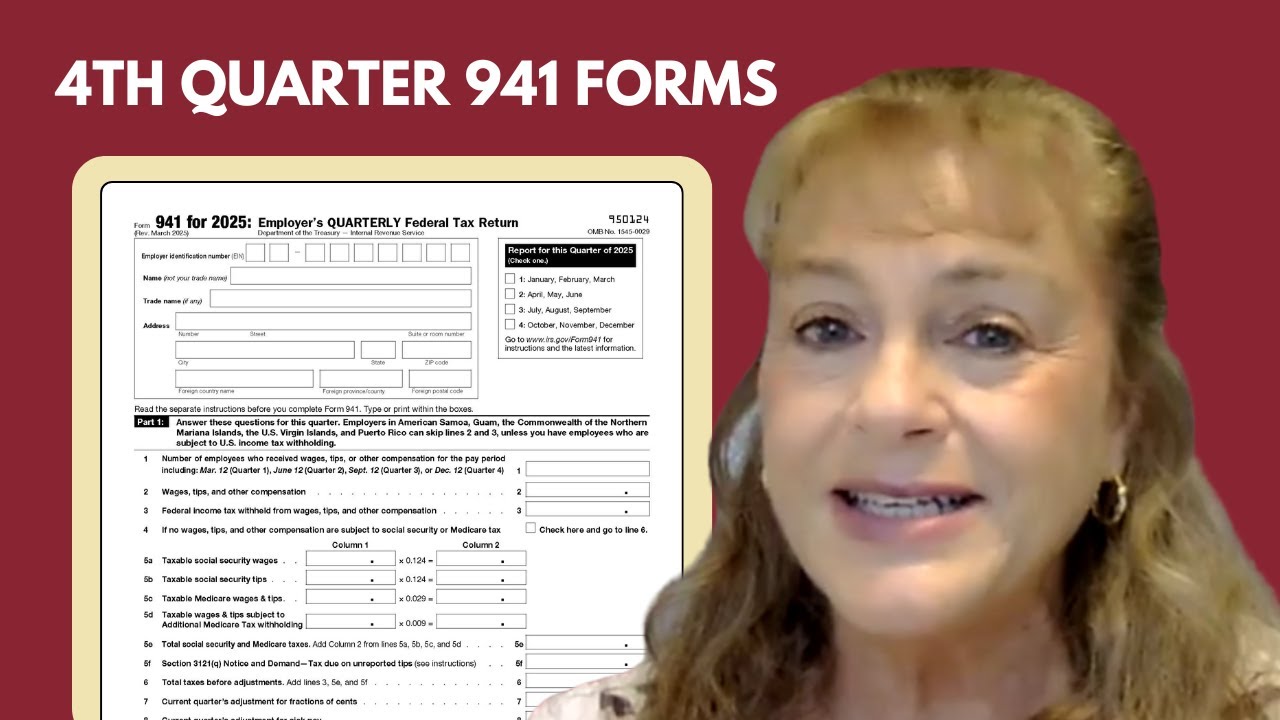 Church Accountants: Preparing 4th Quarter 941 Payroll Tax Return Forms ...