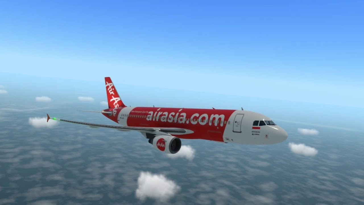 (RFS) Real Flight Simulator | AirAsia Airbus A320 | Surabaya - Denpasar ...