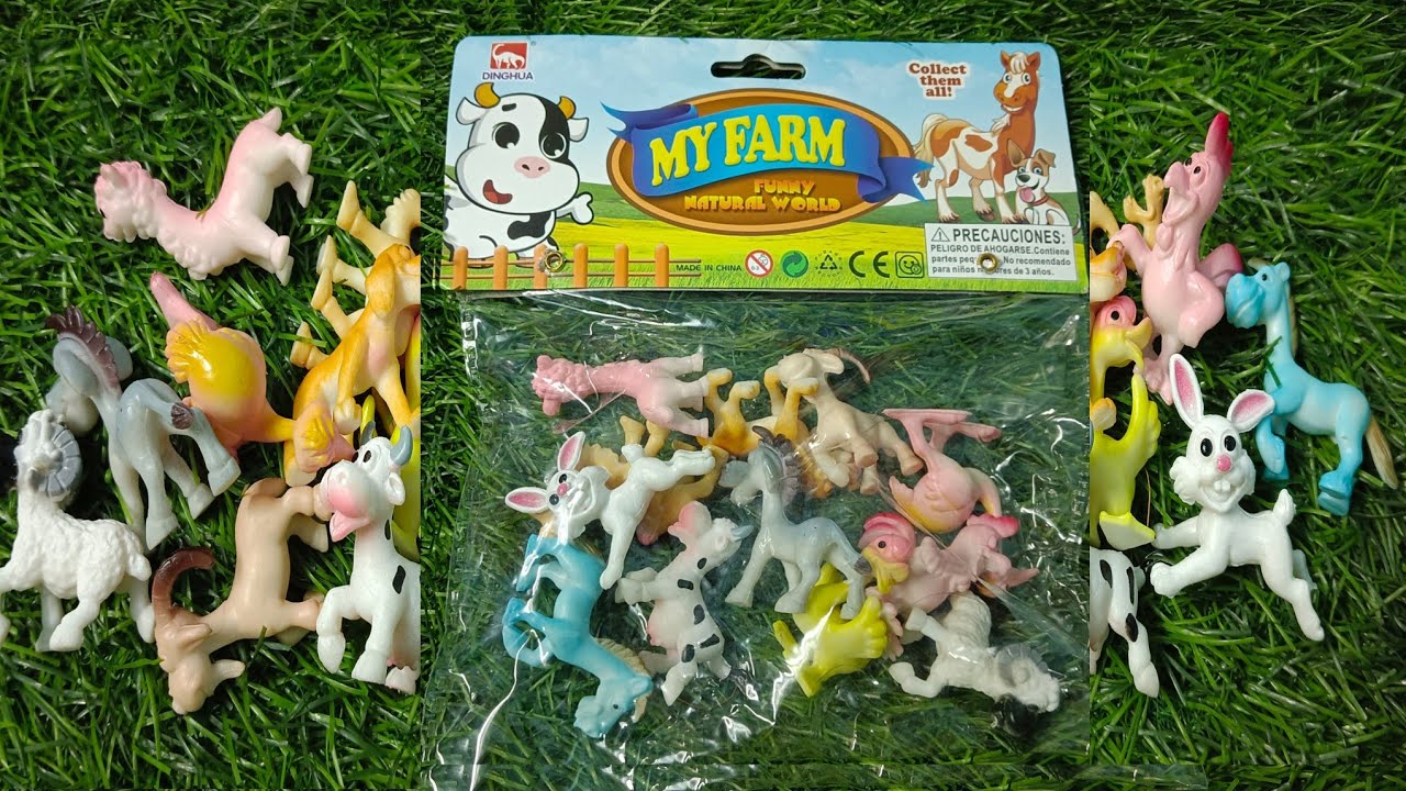 plastic Animals Unboxing| Animals toys collection -small Animal Toys ...