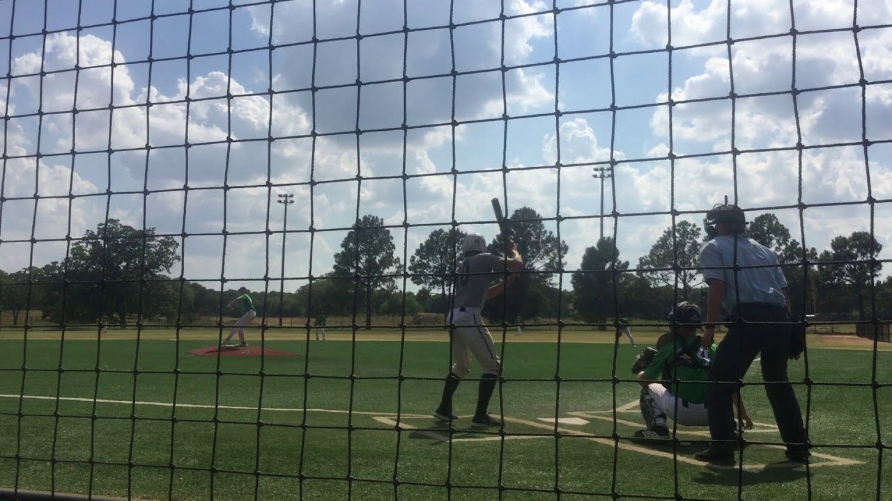 Joseph Coon bunts for a hit-2019 - YouTube