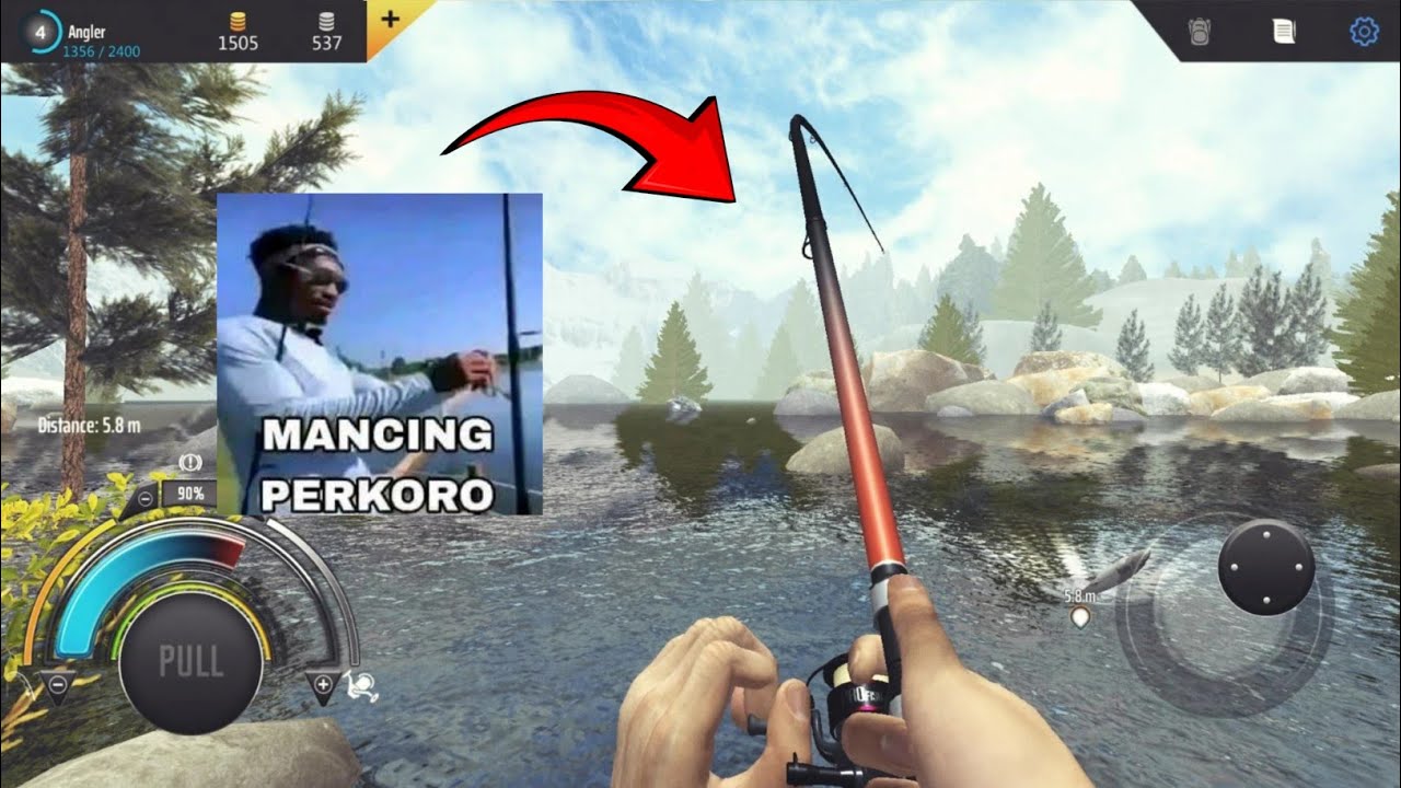GAME ANDROID MANCING PERKORO!! Professional Fishing Gameplay - YouTube