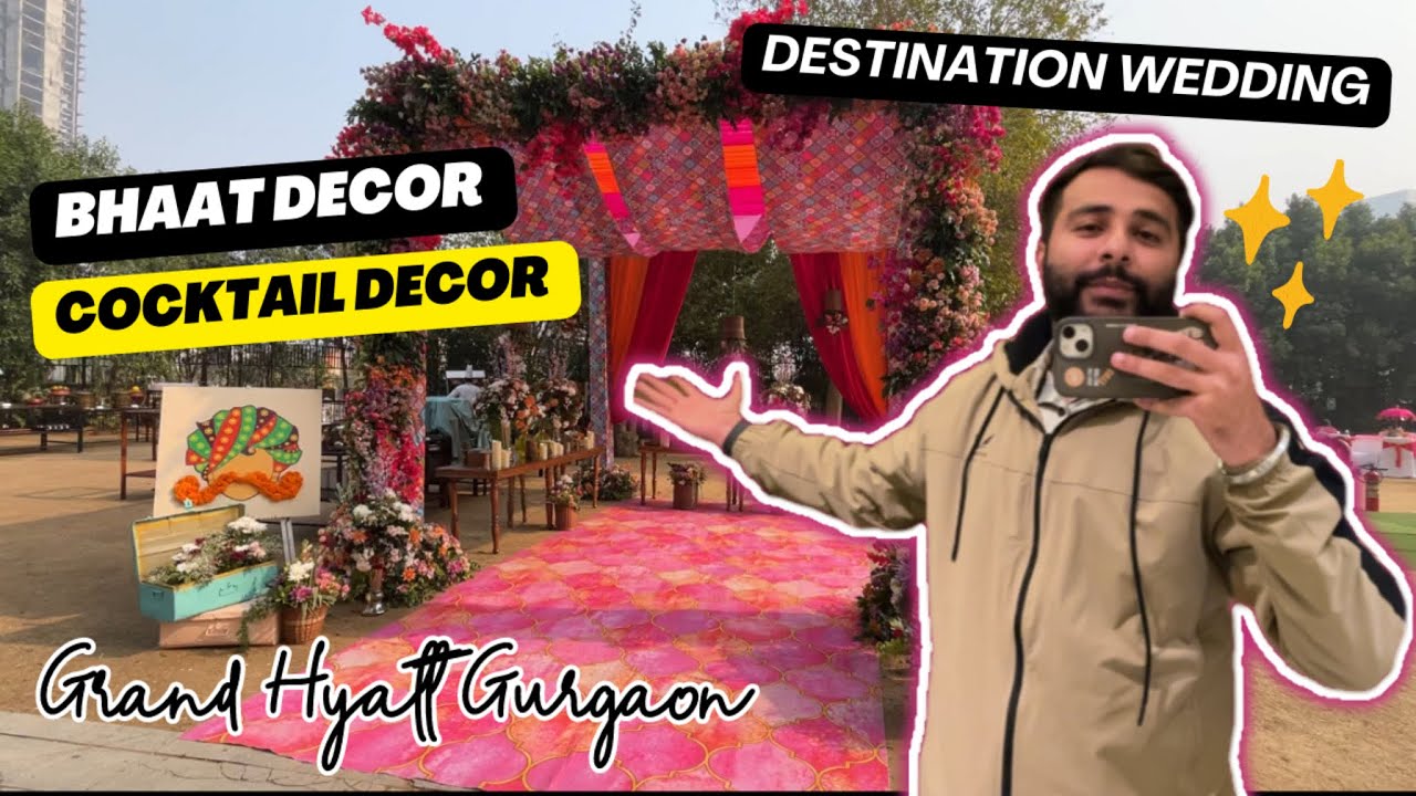 How to Style Bhaat / Mayra & Cocktail Decor for Your Wedding | Grand ...