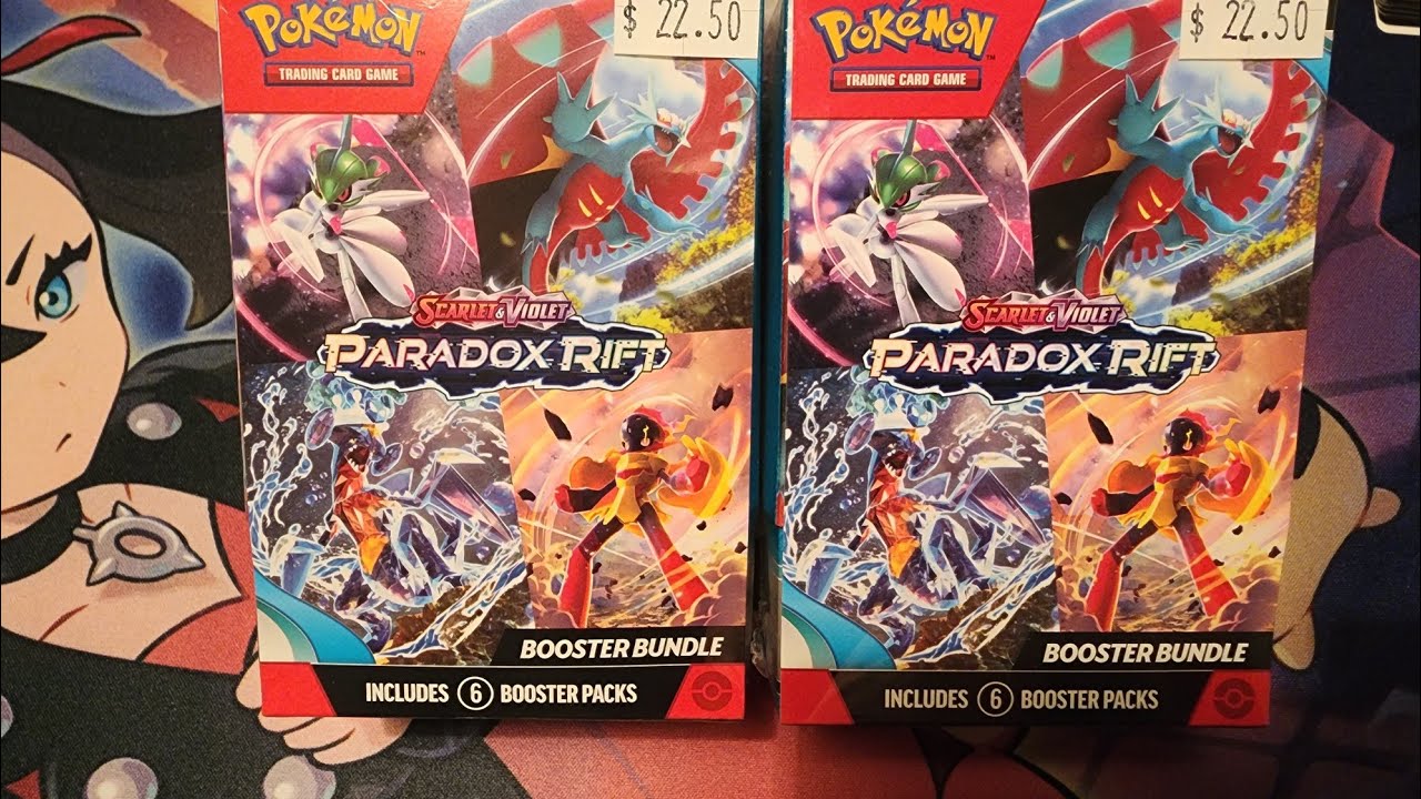 Paradox Rift 6 Pack Booster Bundles x2 - Pokemon Cards Opening - YouTube