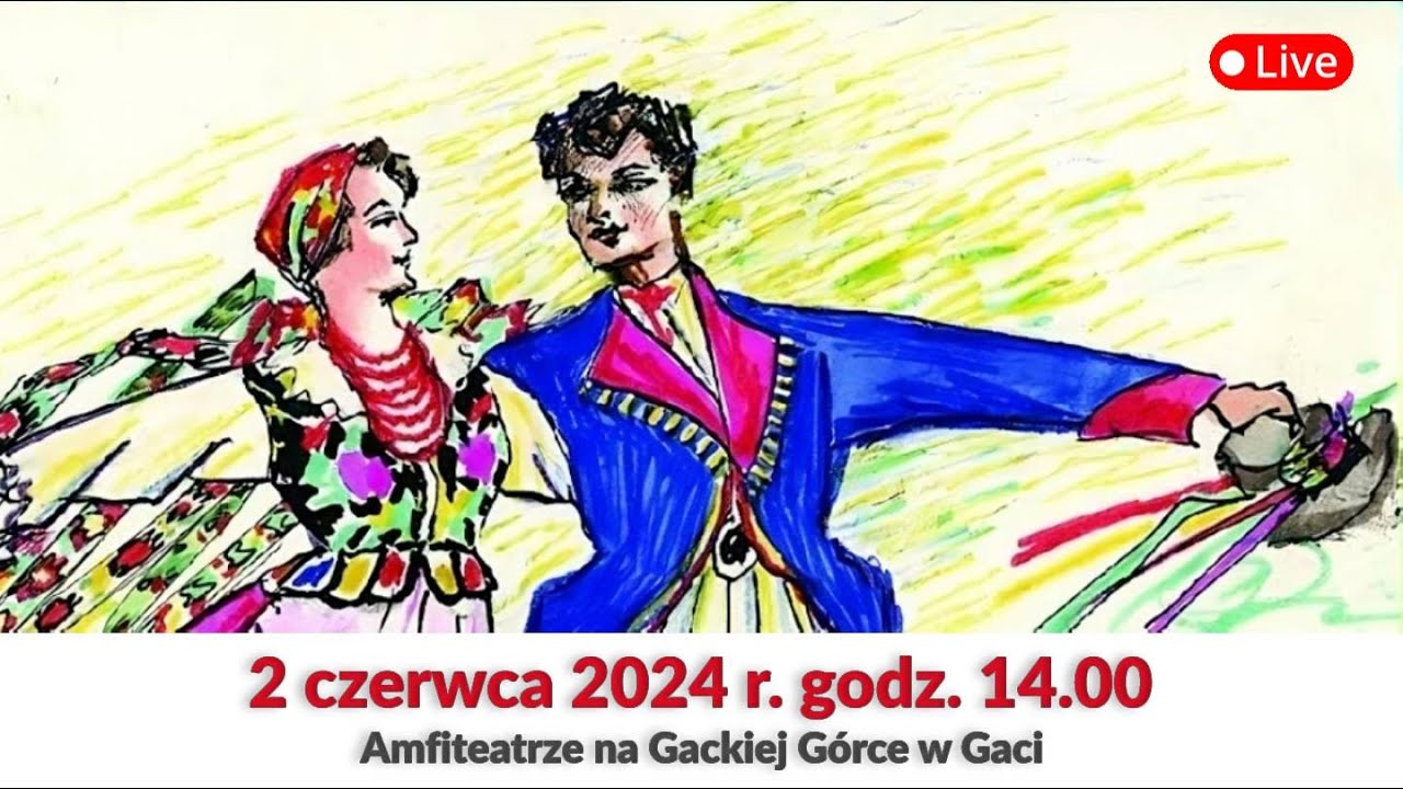 XVII PODKARPACKI FESTIWAL ZESPOŁÓW TAŃCA LUDOWEGO - "GACOK" - YouTube