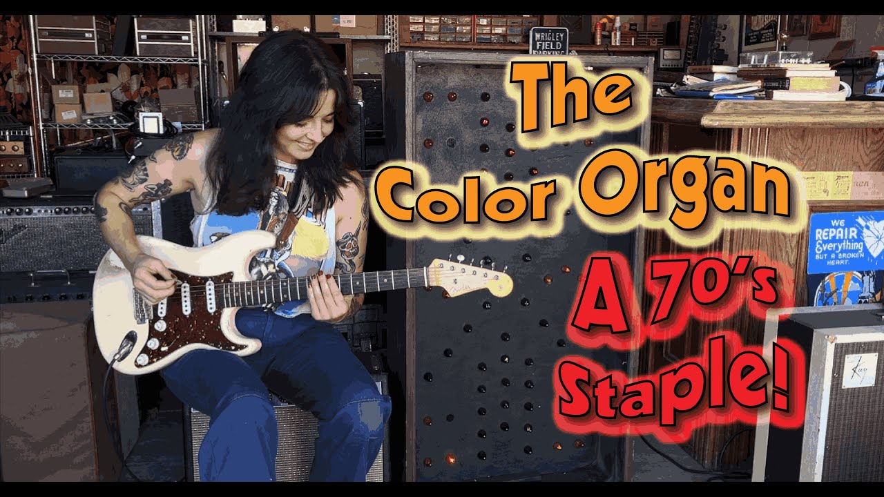 Color Organ | Visual Tour & Demo - YouTube